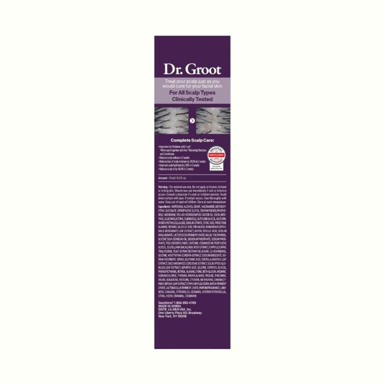 Dr. Groot - Expert Solution for Healthy-Looking Scalp & Hair